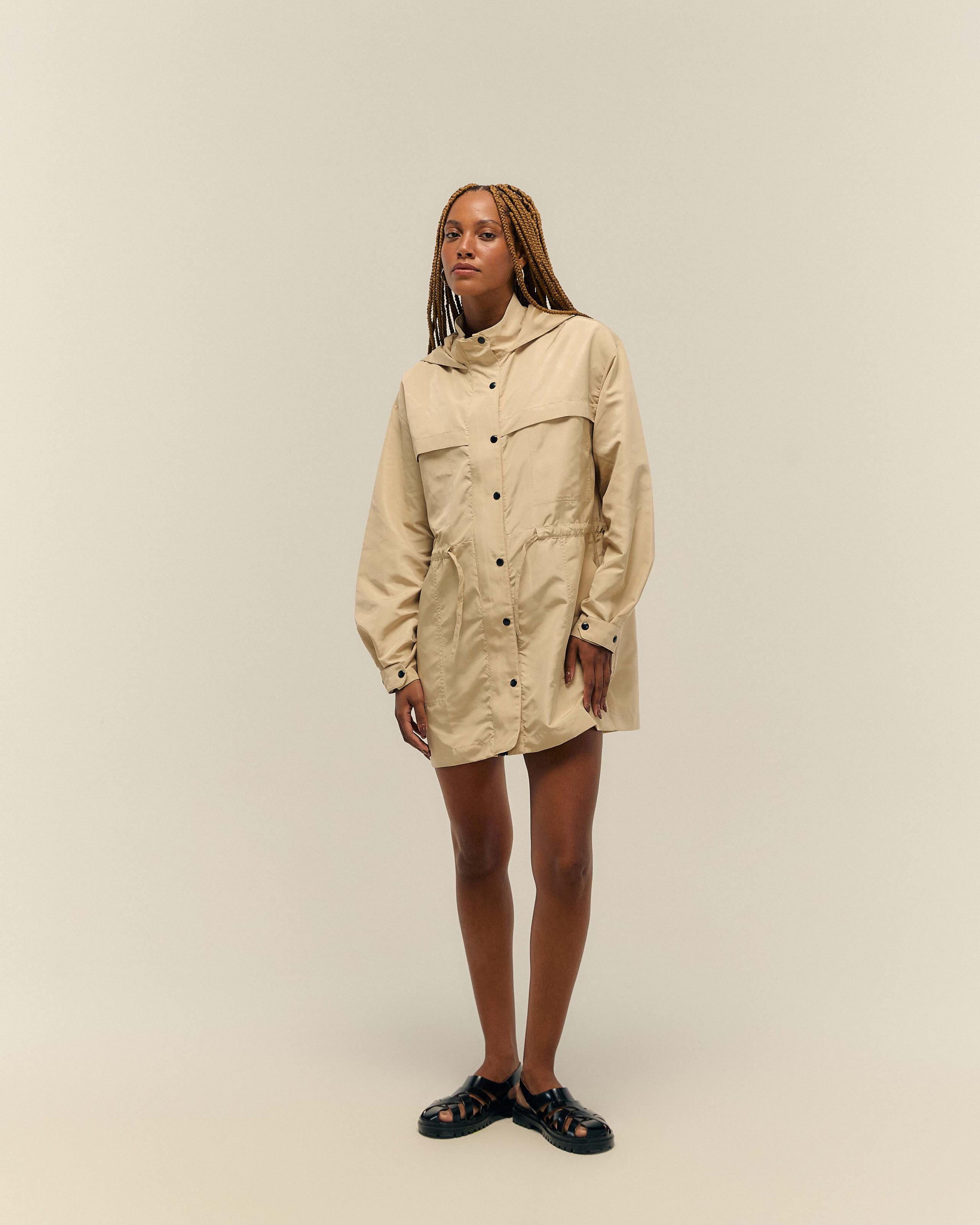 PARKA CAROL BEGE SATU - haight