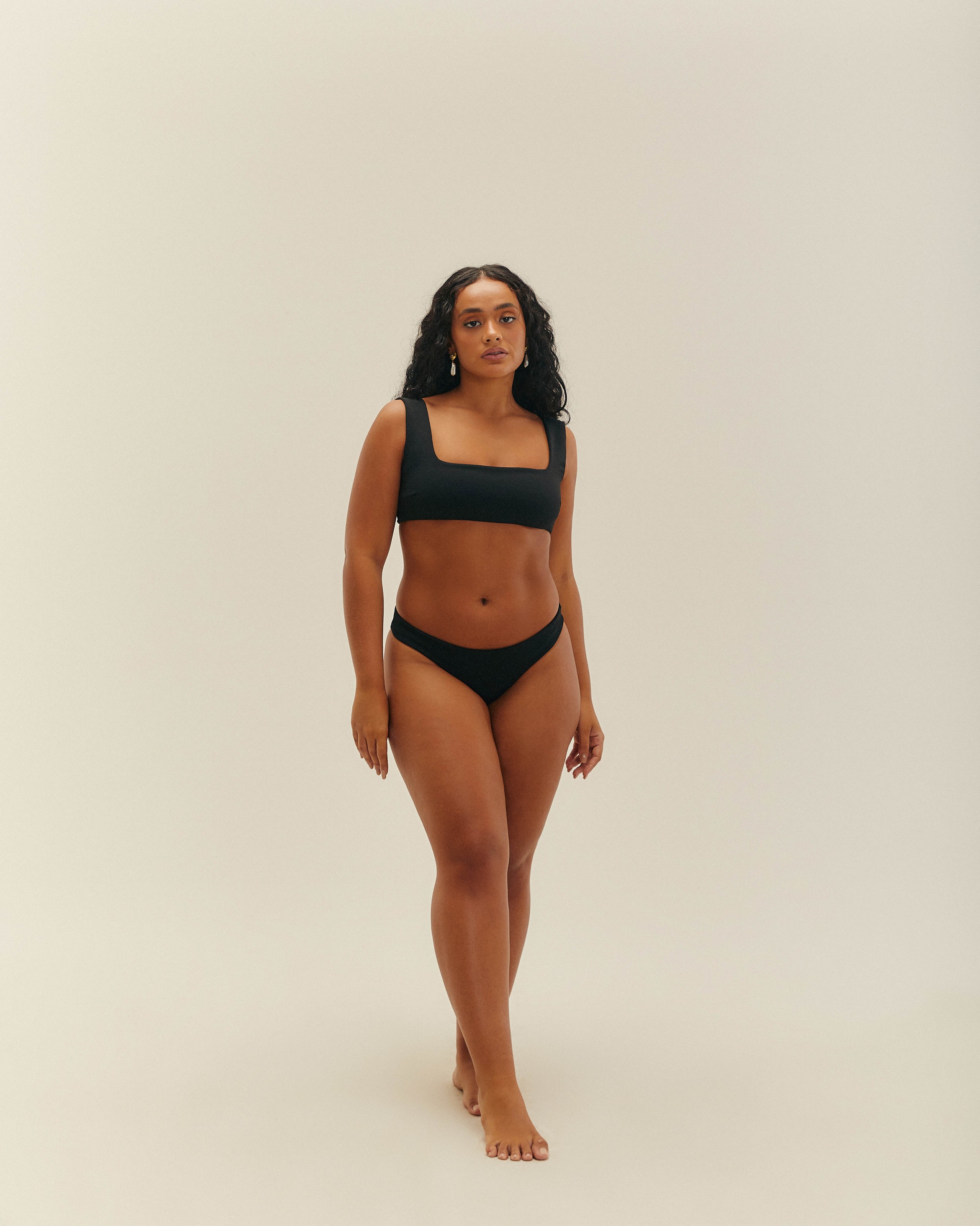 CREPE BASIC BOTTOM BLACK